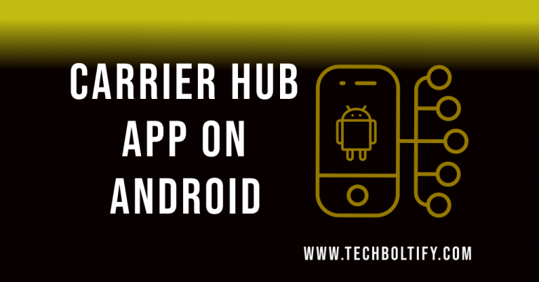 What is Carrier Hub - Resolve Processing Requests Issues