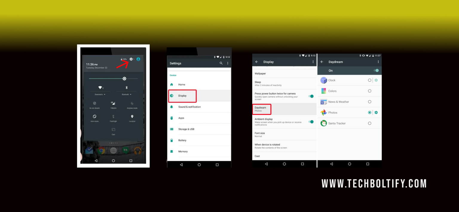 Hidden Depths of Basic Daydreams on Android - Techboltify