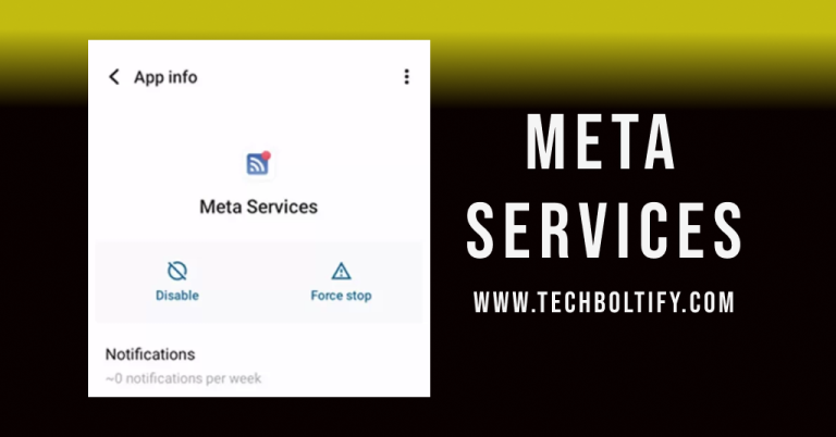 What is Meta Services App on Android - Is it Safe