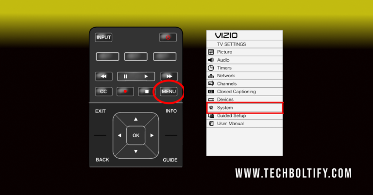 How To Reset Vizio TV with And Without a Remote - Tech Boltify
