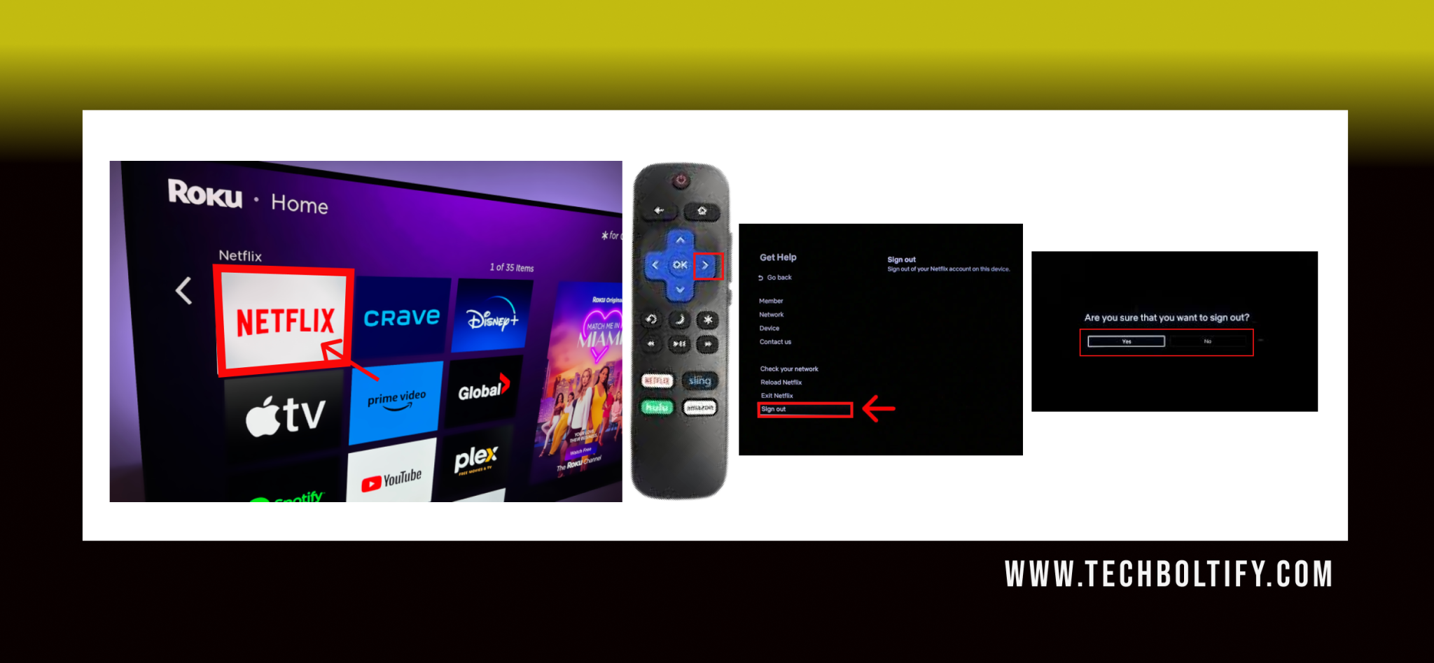 How To Sign-Out Netflix on Samsung, LG TV, Vizio Smart TVs